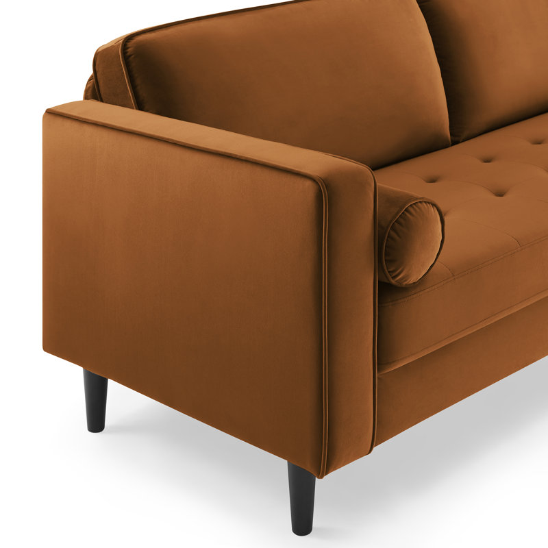 Corrigan Studio® Jeses Minimore Modern Style Zakari 81.5" Mid-Century Modern Design Sofa ...